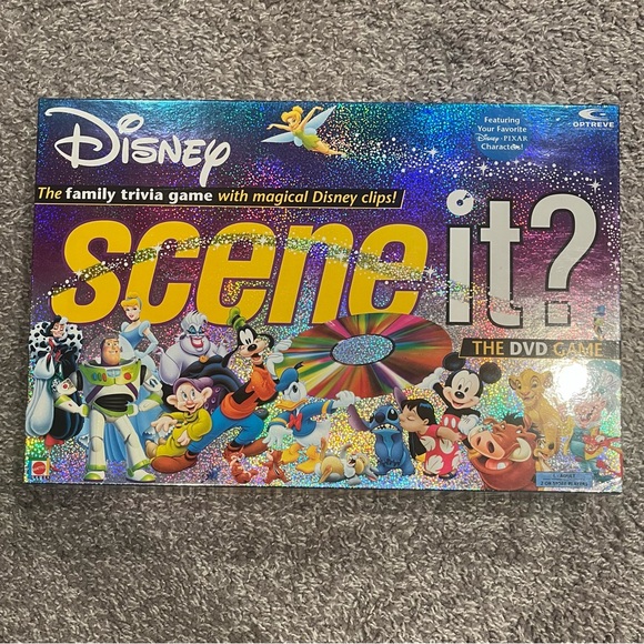 Disney | Games | Disney Scene It Dvd Board Game 0 Complete Metal Tokens ...